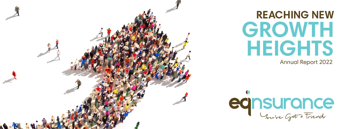 EQ Insurance - Annual Publication - Reaching New Growth Heights